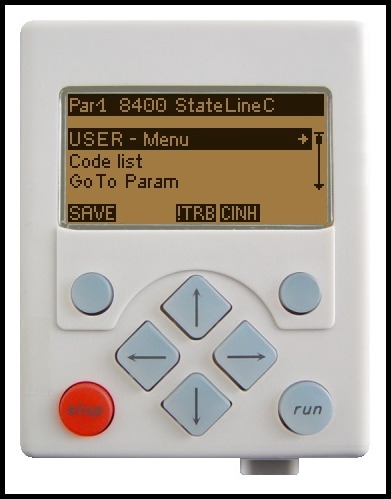 Lenze Keypad 사용방법