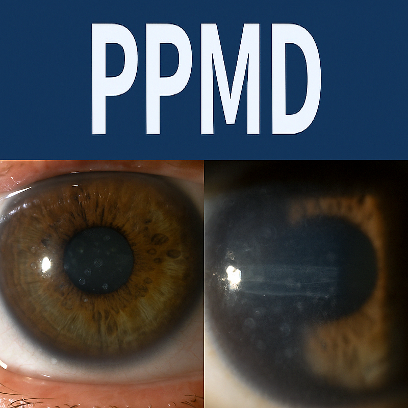 Posterior Polymorphous Corneal Dystrophy (PPMD/PPCD) symptom, treatment ...