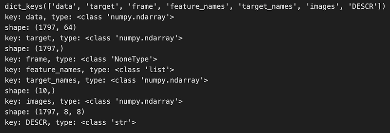sklearn의 load_digits 데이터 분석과 classification 학습