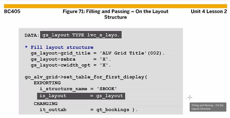 ALV_Grid - Changing Layout