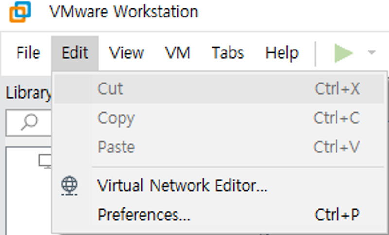 VMware Workstation로 가상머신 만들기전 네트워크 세팅