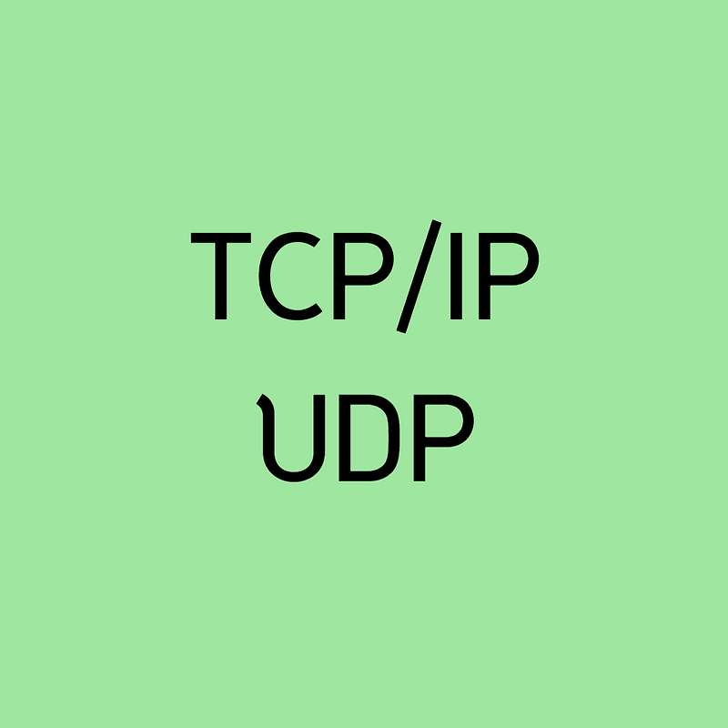 TCP/IP, UDP
