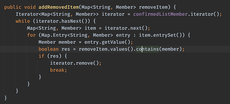 AOS_ Map의 중복 제거