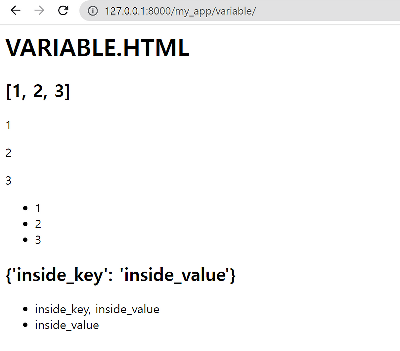 [Django] Django - Tags(for, if)