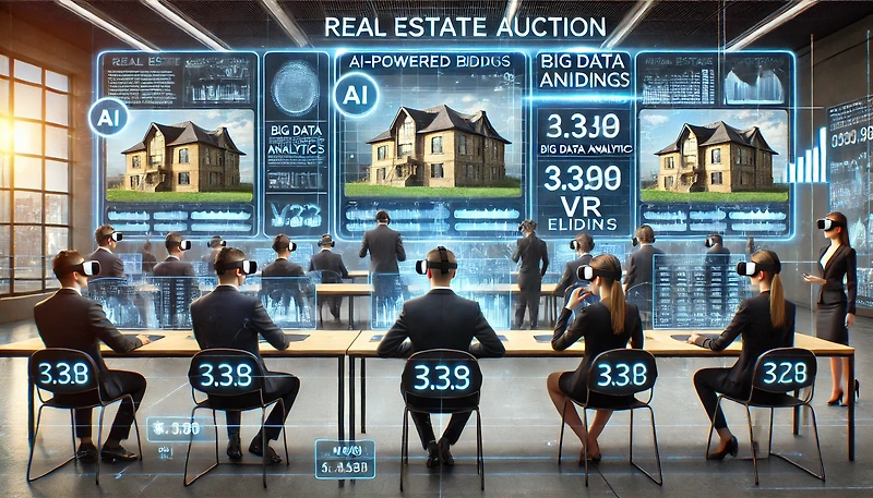 PropTech과 경매: AI·빅데이터·VR로 바뀌는 부동산 시장의 미래