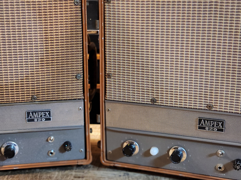 보기드믄 레어템 미국 AMPEX 암펙스 사의 명기 620 진공관 모노모노 포터블 스피커와 엠프 입니다 -오리지널리티 유지중인 ...
