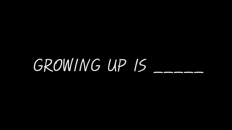 [팝송 / 듣기 /가사해석] Ruel - GROWING UP IS