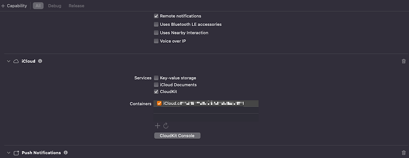 CloudKit 도입해서 iCloud 활용하기