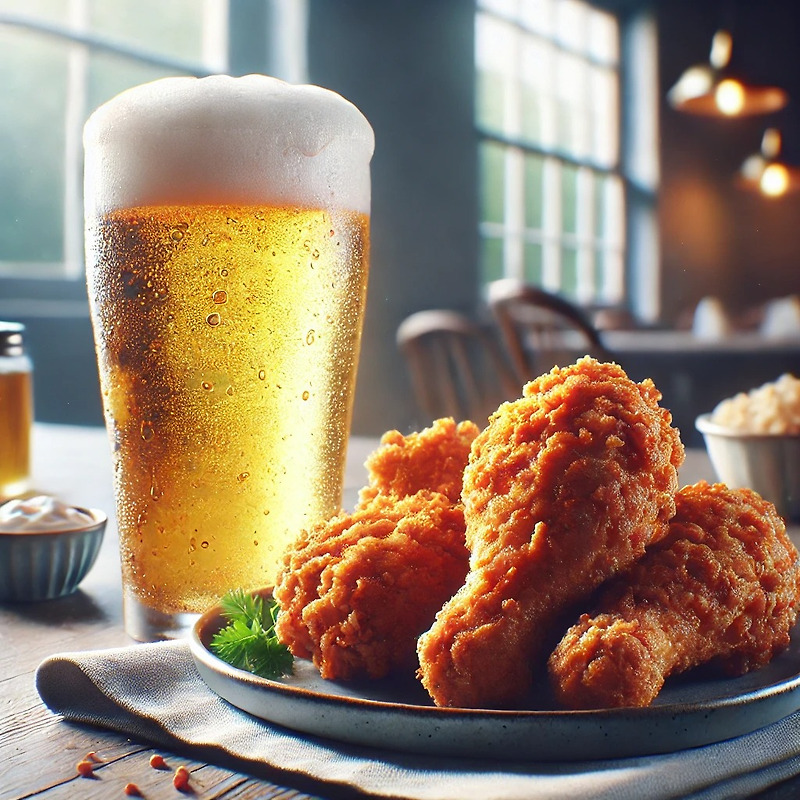 How to Make Korean Fried Chicken (chi maek) for 2 Servings