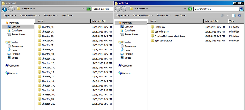 악성코드 분석을 위한 기본 셋팅