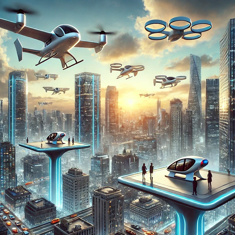 출퇴근 10분 컷?! eVTOL, UAM이 바꿀 교통 혁명! 개념과 기술 완벽 정리!