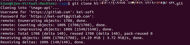 kjun.kr (kjcoder.tistory.com) :: [Ubuntu] git clone 하기