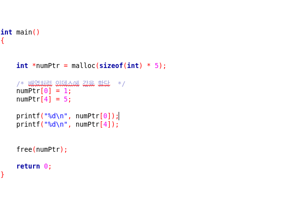 [C] malloc - 동적 메모리 할당
