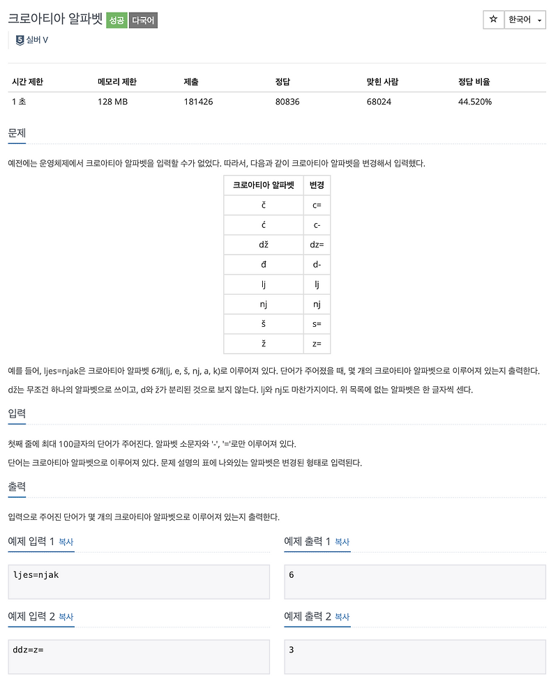 [BOJ/백준] 심화_1316번