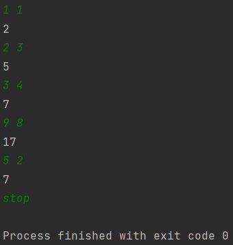 [백준 - python] 10951번: A+B - 4