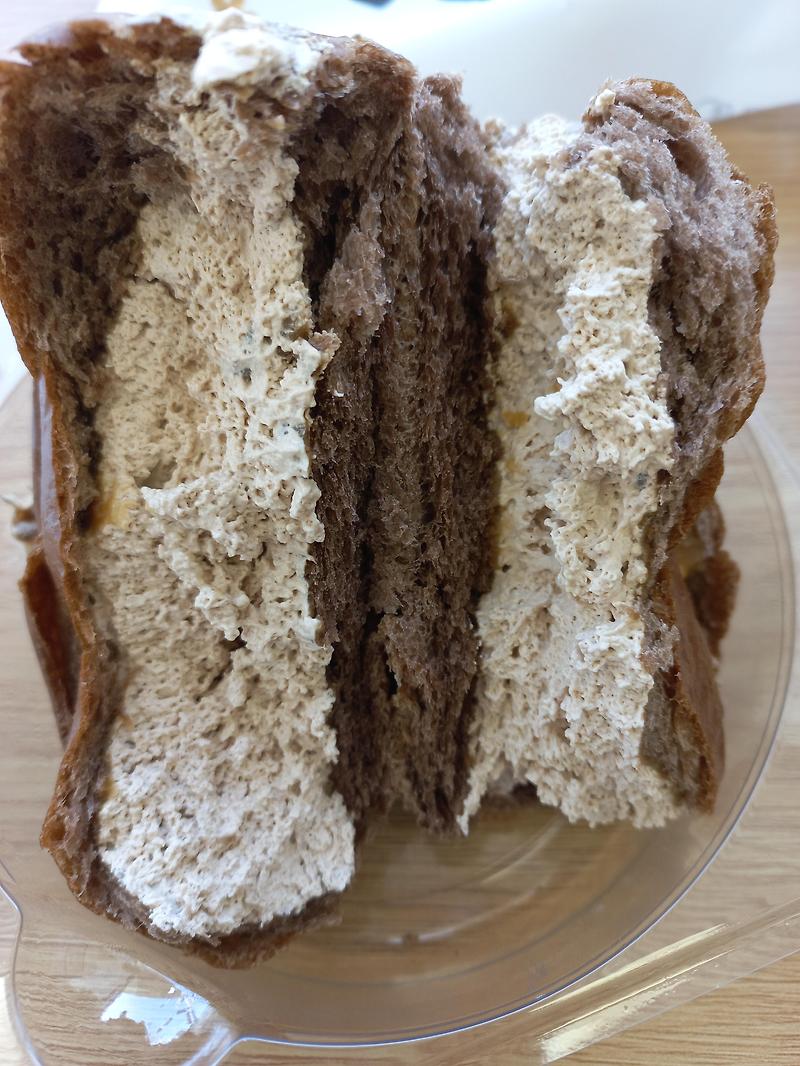 250118 CU 연세우유 밤티라미수생크림빵, 초코생크림 405수건모양케이크 리뷰