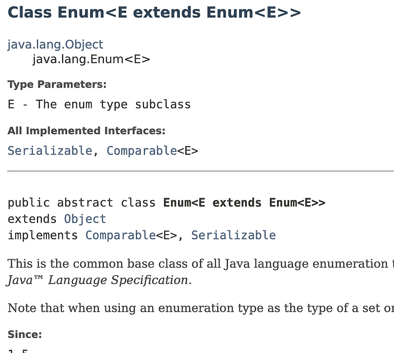자바의 열거형 enum - 스터디 9차