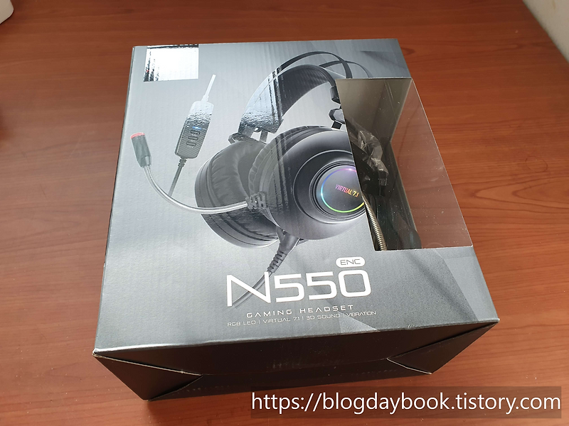 헤드셋 앱코 HACKER N550 사용후기