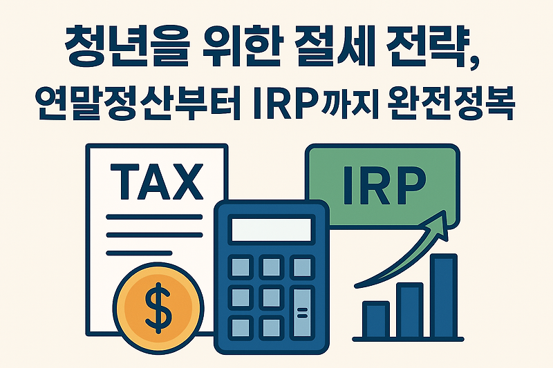 청년을 위한 절세 전략, 연말정산부터 IRP까지 완전 정복