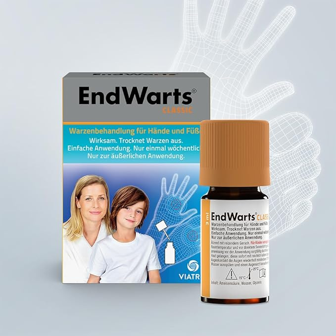 EndWarts, 발바닥 사마귀 제거하기