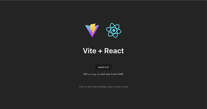 Reacttypescript React Typescipt Vite 로 웹페이지 시작하기