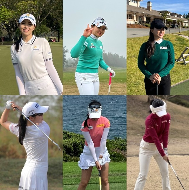 '다음주 개막' KLPGA 홍보모델 12인, 새로운 시즌에 대한 설레는 각오