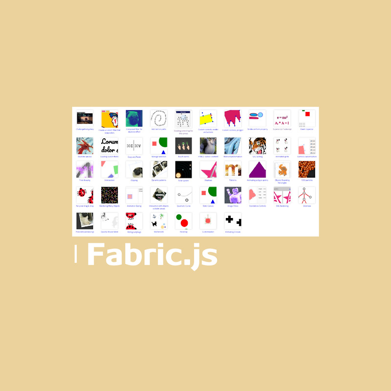 「Fabric.js」파워포인트 JS라이브러리