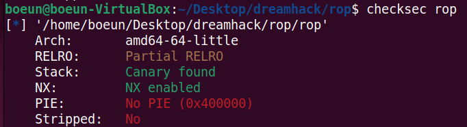 [Dreamhack] Exploit Tech: Return Oriented Programming (ROP)