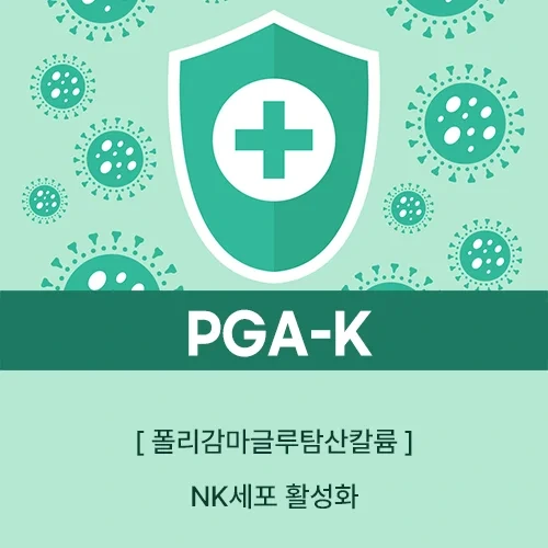 PGA-K NK세포 활성화 효능 추천 음식, 폴리감마글루탐산칼륨