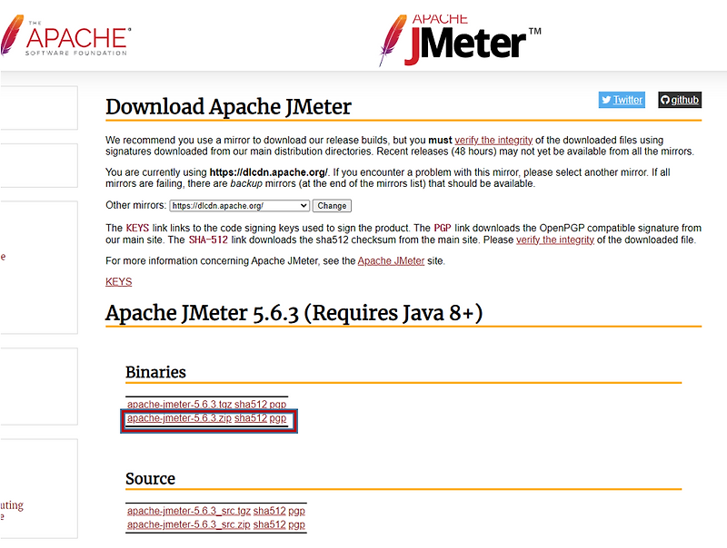 Window에서 Apache JMeter 간단 설치 방법