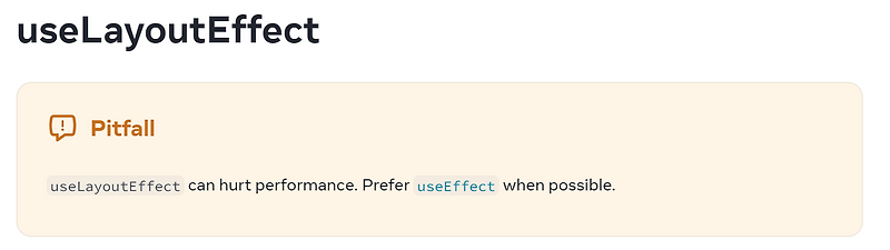 [React] useLayoutEffect, useDebugValue
