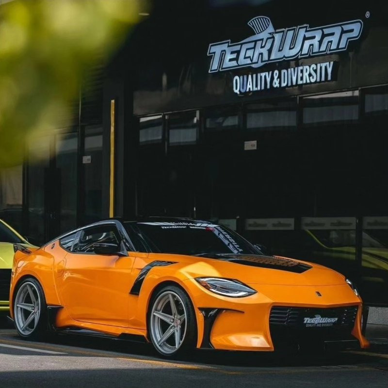 Teckwrap High Gloss Papaya Orange.(CG54-HD)