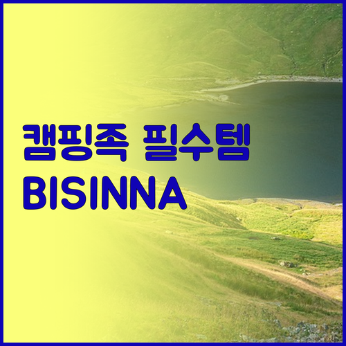 캠핑족 필수템 BISINNA 가스 스토브, 왜 다들 극찬할까?