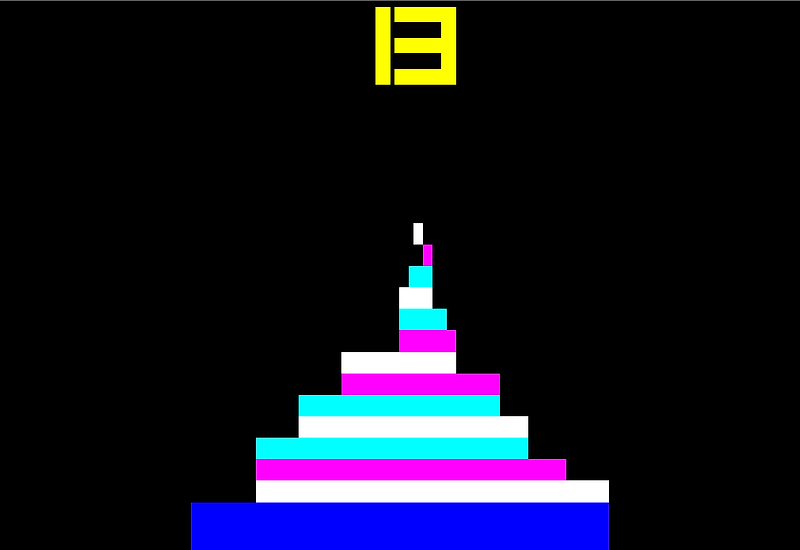 [OpenGL] OpenGL을 이용한 "2D Stacking game"