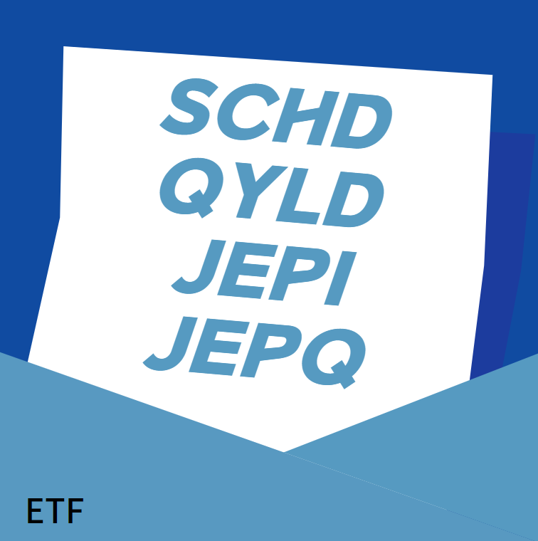 SCHD, QYLD, JEPI, JEPQ ETF 주가와 배당 특징