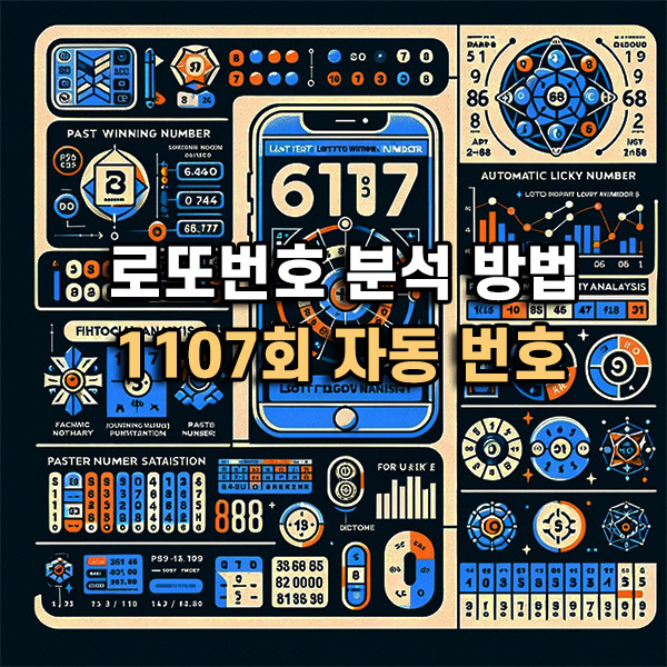 로또 1107회 1등 예상번호 자동 분석 로또복권 당첨번호 일치 가능성 높이는 몇 가지 방법