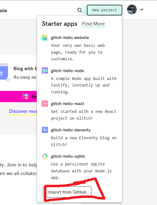 glitch로 json server 배포 하기