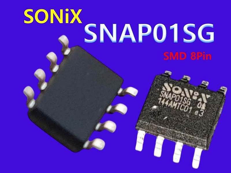 IC SMD 8PiN AB Power Amplifier SONiX SNAP01SG