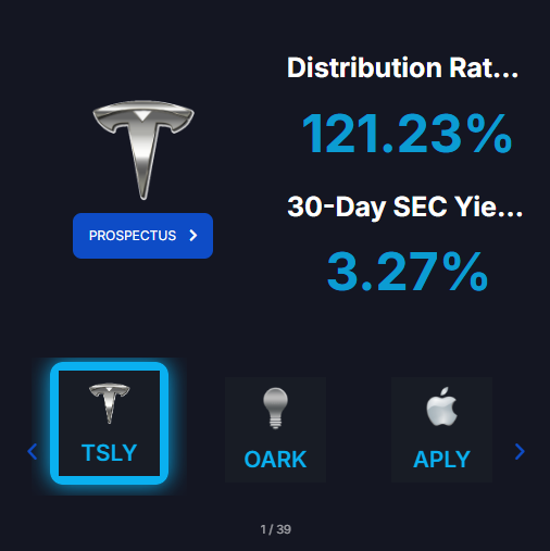 2025년 일드맥스 배당일 정리, CONY부터 TSLY까지 일드맥스 ETF 종류, YieldMax™