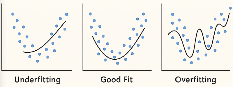 딥러닝 모델 학습 시 Overfitting 대 Underfitting