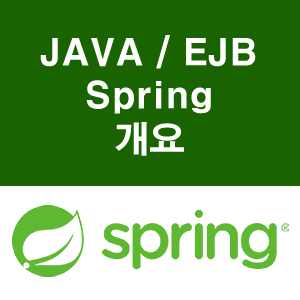 01. java / EJB / Spring 개요