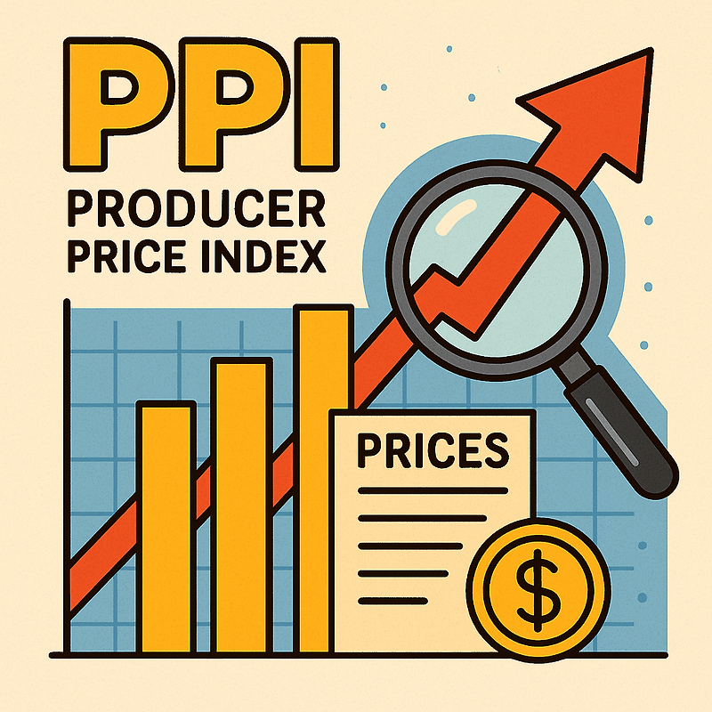 미국 PPI (Producer Price Index) 지수 발표 : 인플레이션 완화 신호인가, 일시적 조정인가?