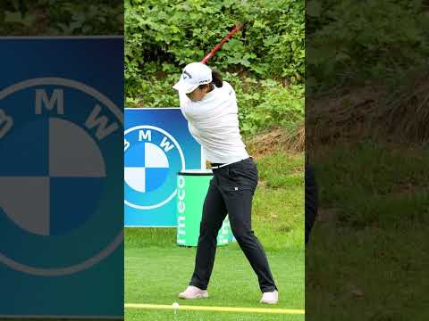 LPGA BMW 2023 스윙 자체가 한 폭의 그림처럼 아름다운 얀 리우의 티샷 Slow Motion!!