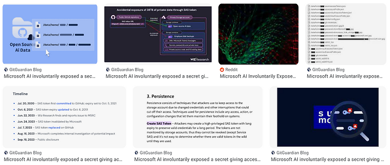 Microsoft AI : 3년 동안 38TB 기밀 데이터에 액세스할 수 있는 비밀