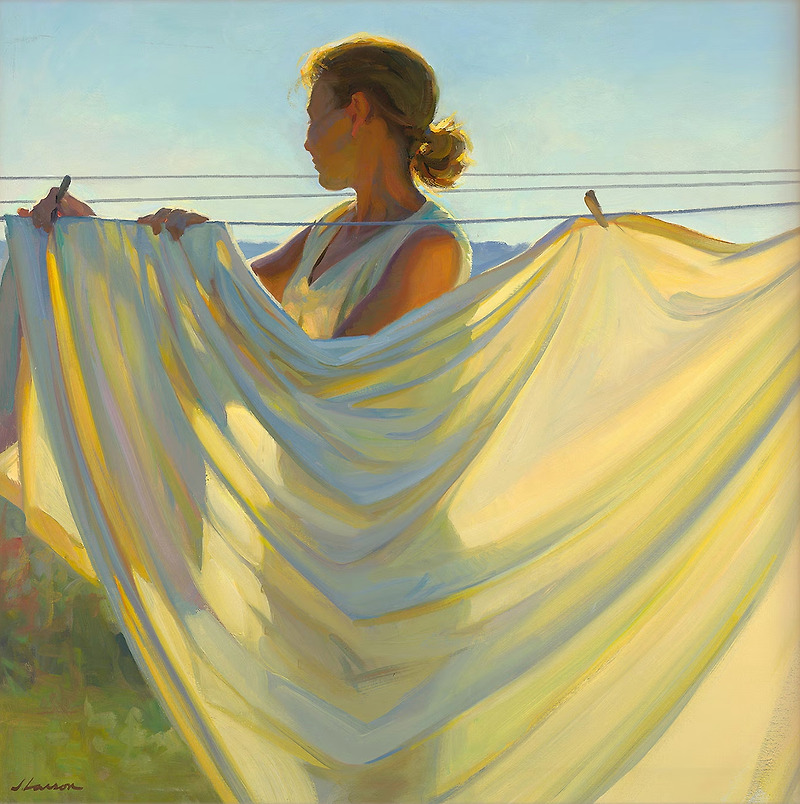 제프리 라슨(Jeffrey Larson), 미국, 화가, 1962-현재