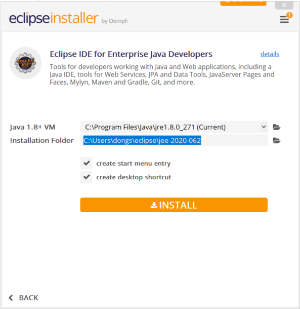 [1] Java 란? 7_이클립스(Eclipse) 설치_Eclipse IDE for Enterprise Java Developers