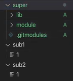 [Git] Submodule 실습
