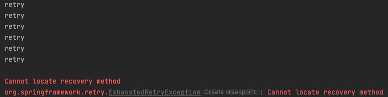 [Spring] 재시도할 때 사용하는 @Retryable, @Recover 사용법