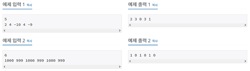 [Python] Baekjoon 백준 18870번 좌표 압축