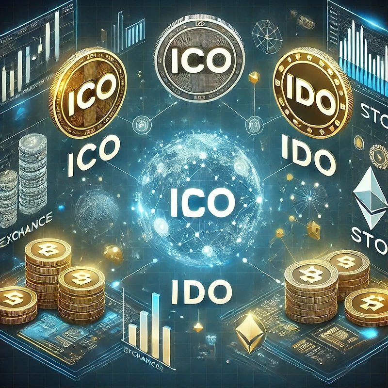 ICO, IEO, IDO, STO
